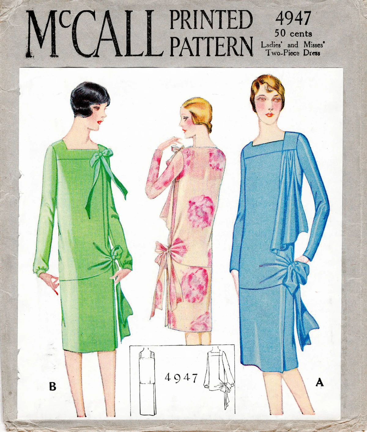 McCall 4947 A | Vintage Sewing Patterns | Fandom