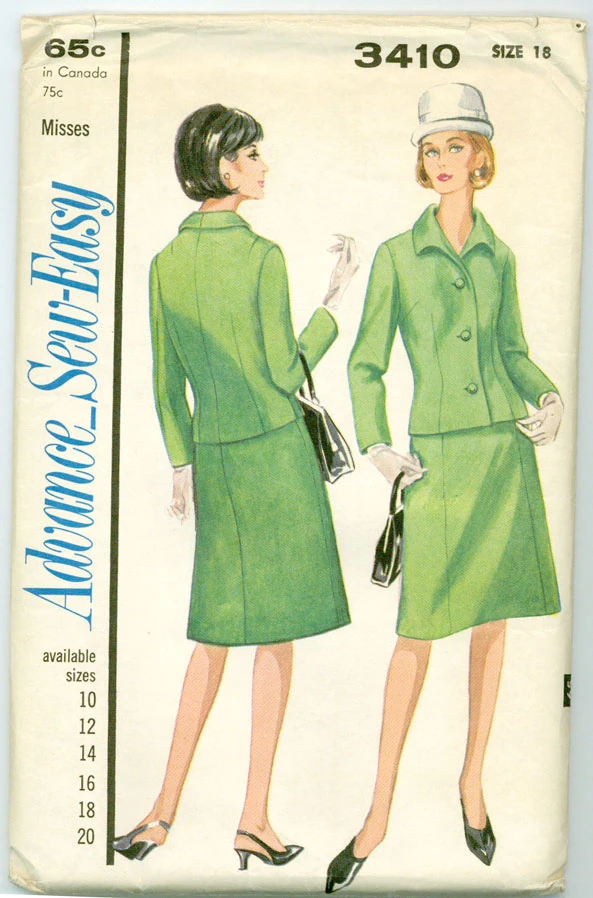 Advance 3410 A | Vintage Sewing Patterns | Fandom