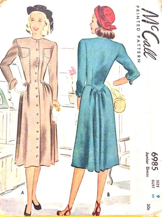 McCall 6985 | Vintage Sewing Patterns | Fandom
