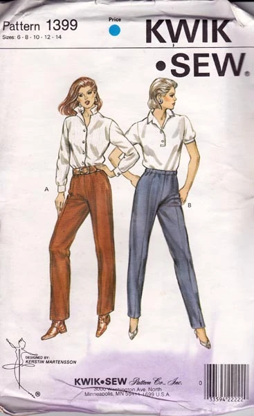 Kwik Sew 1399 | Vintage Sewing Patterns | Fandom
