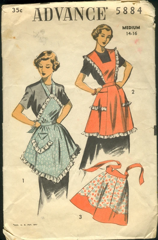 Advance 5884 | Vintage Sewing Patterns | Fandom
