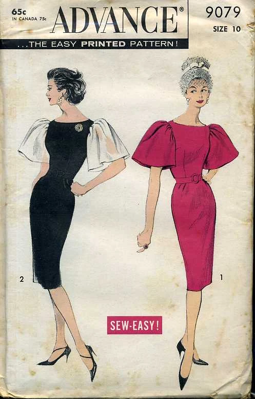 Advance 9079 | Vintage Sewing Patterns | Fandom