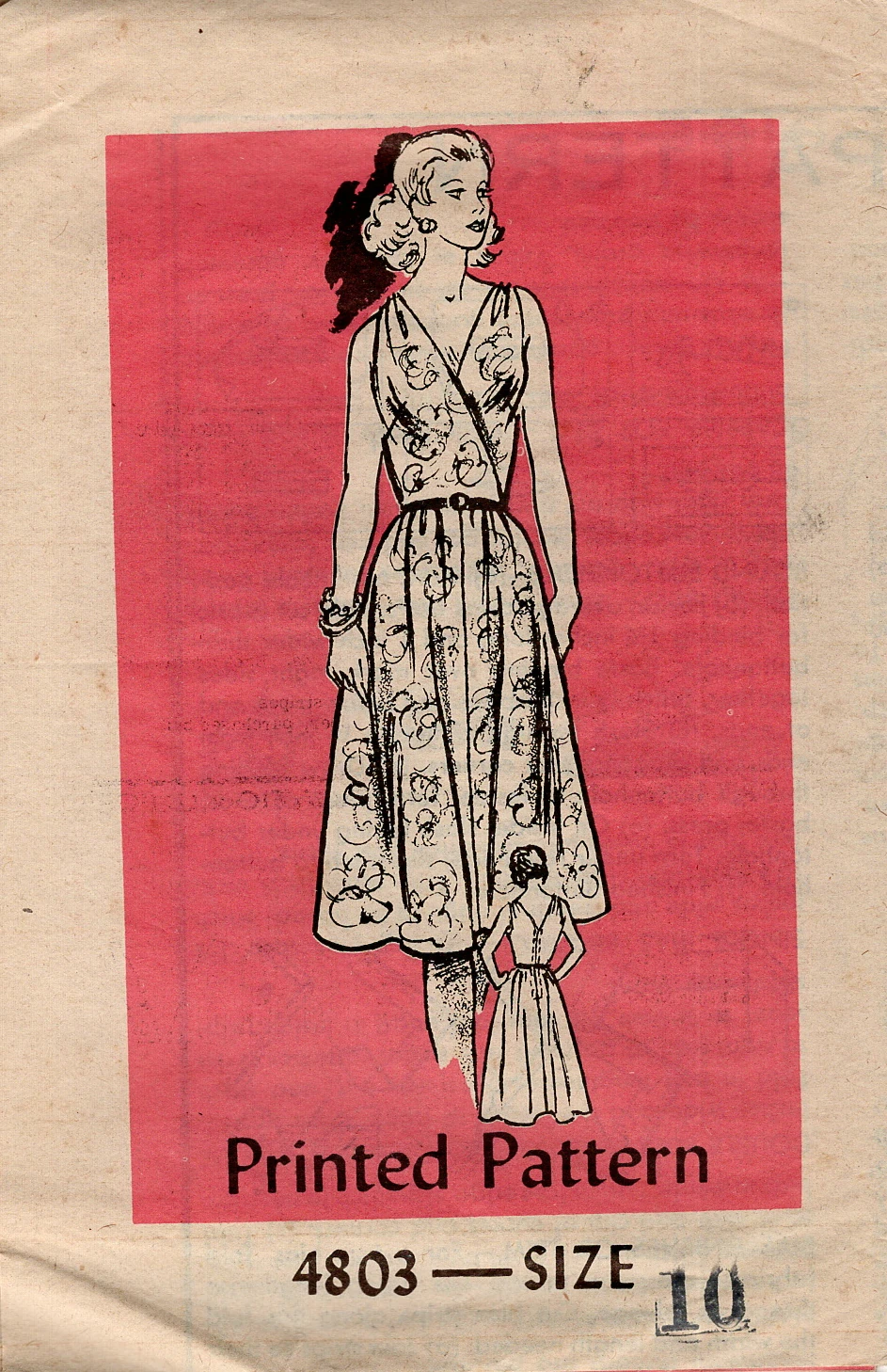 Anne Adams 4803 C | Vintage Sewing Patterns | Fandom