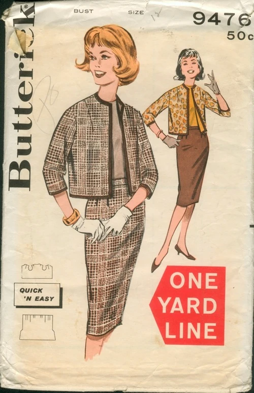 Butterick 9476 | Vintage Sewing Patterns | Fandom