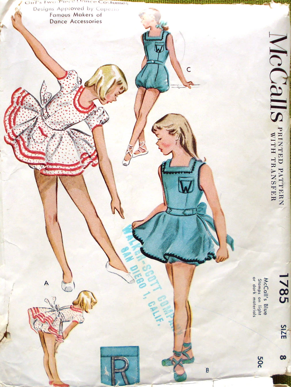 McCall's 1785 | Vintage Sewing Patterns | Fandom