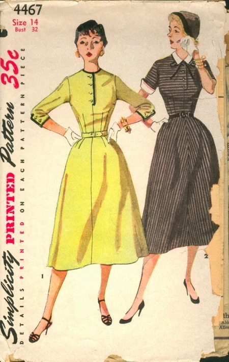 Simplicity 4467 | Vintage Sewing Patterns | Fandom