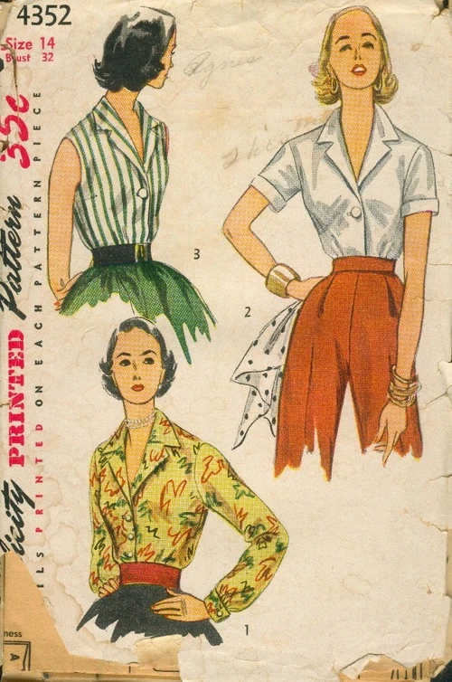 Simplicity 4352 | Vintage Sewing Patterns | Fandom