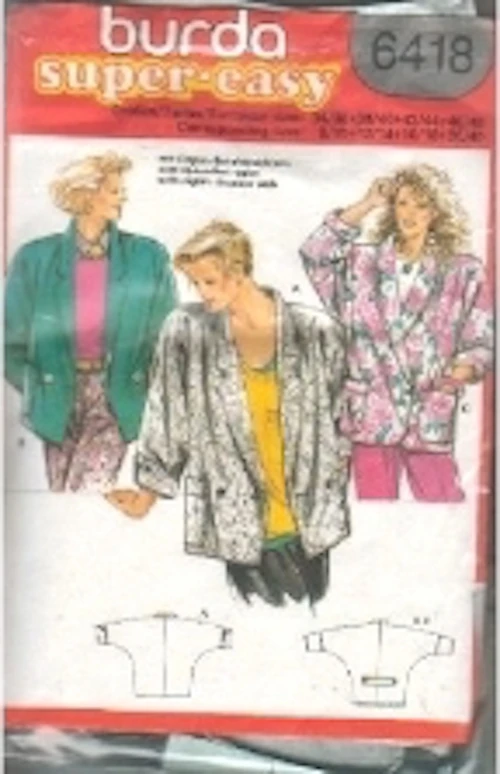 Burda 6418 | Vintage Sewing Patterns | Fandom