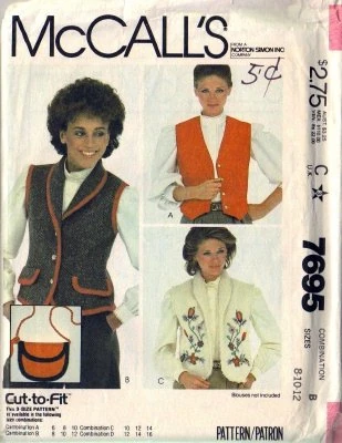 McCall's 7695 | Vintage Sewing Patterns | Fandom