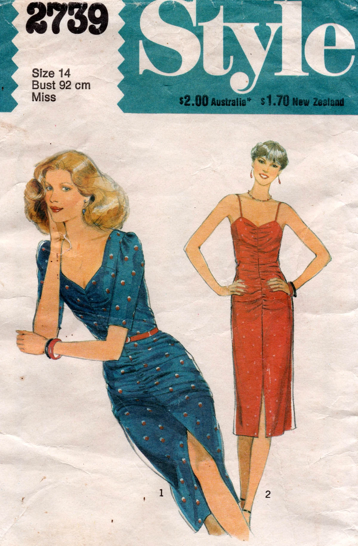 Style 2739 A | Vintage Sewing Patterns | Fandom