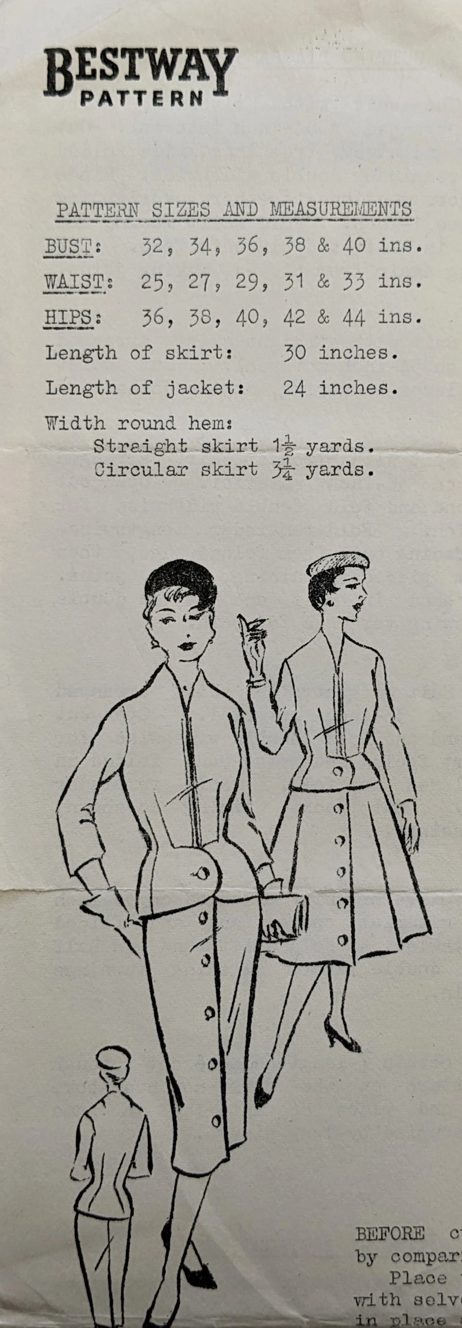 Bestway D.3061 | Vintage Sewing Patterns | Fandom