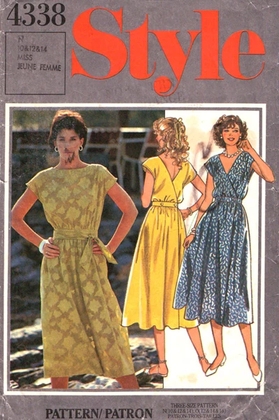 Style 4338 | Vintage Sewing Patterns | Fandom