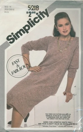 Simplicity 5218 B | Vintage Sewing Patterns | Fandom
