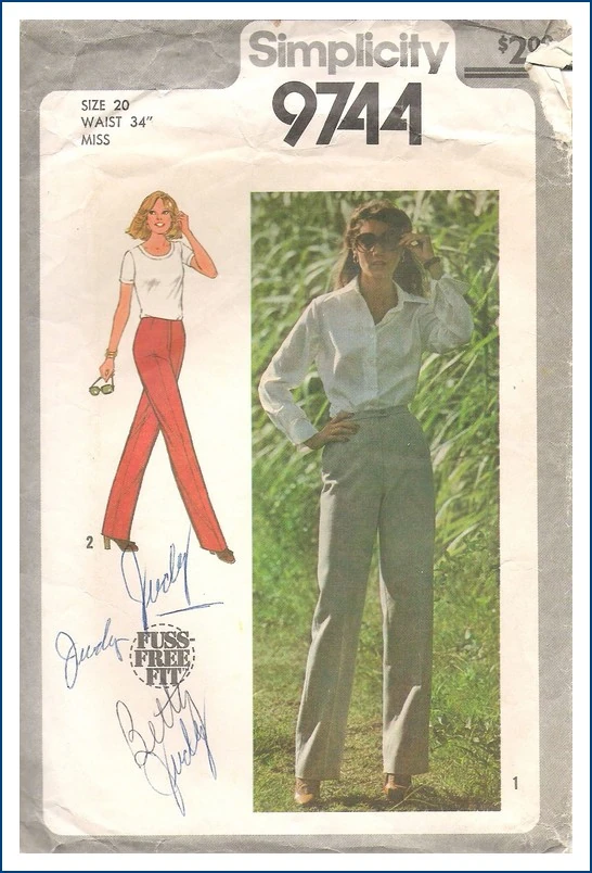 Simplicity 9744 | Vintage Sewing Patterns | Fandom