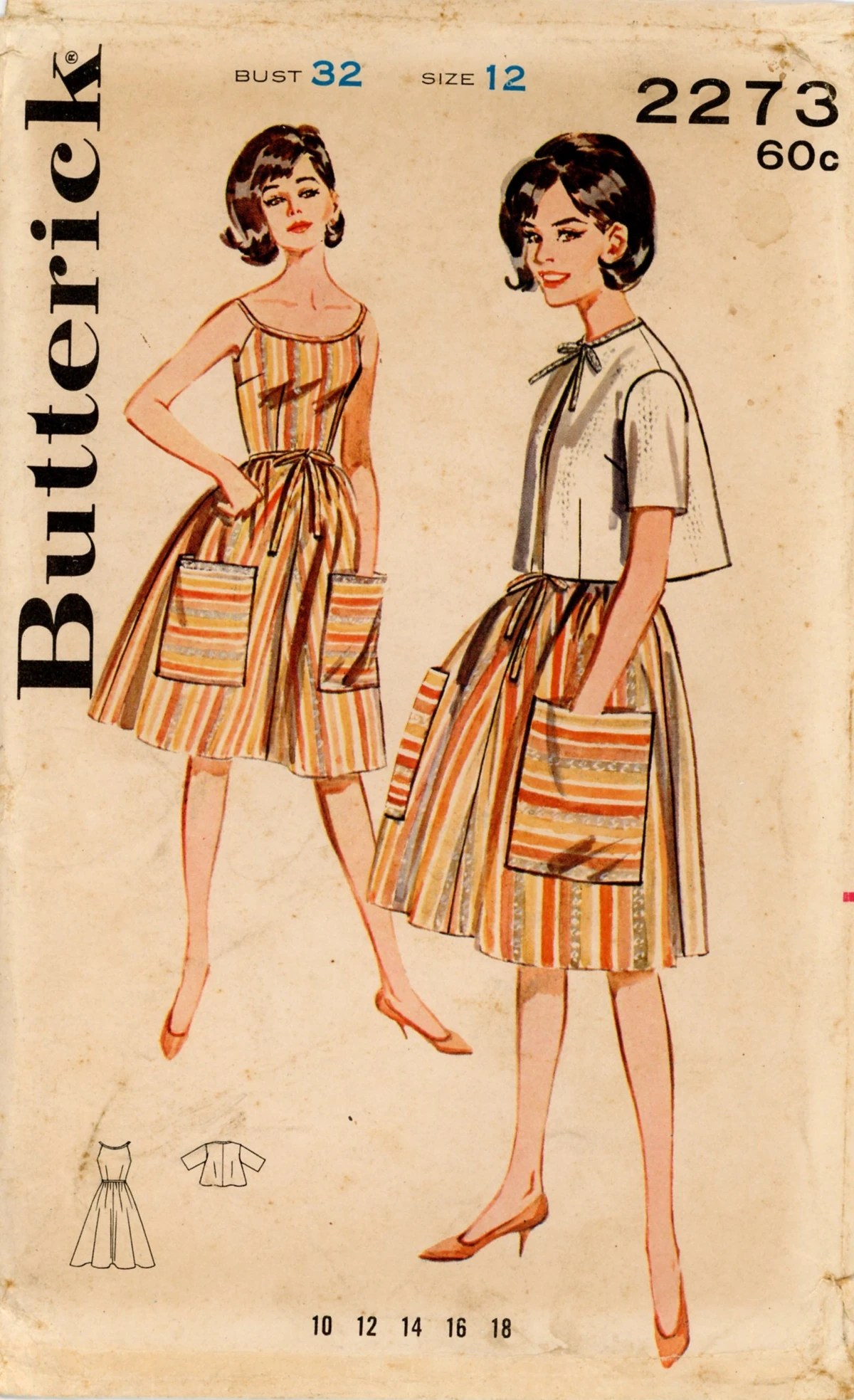 Butterick 2273 | Vintage Sewing Patterns | Fandom