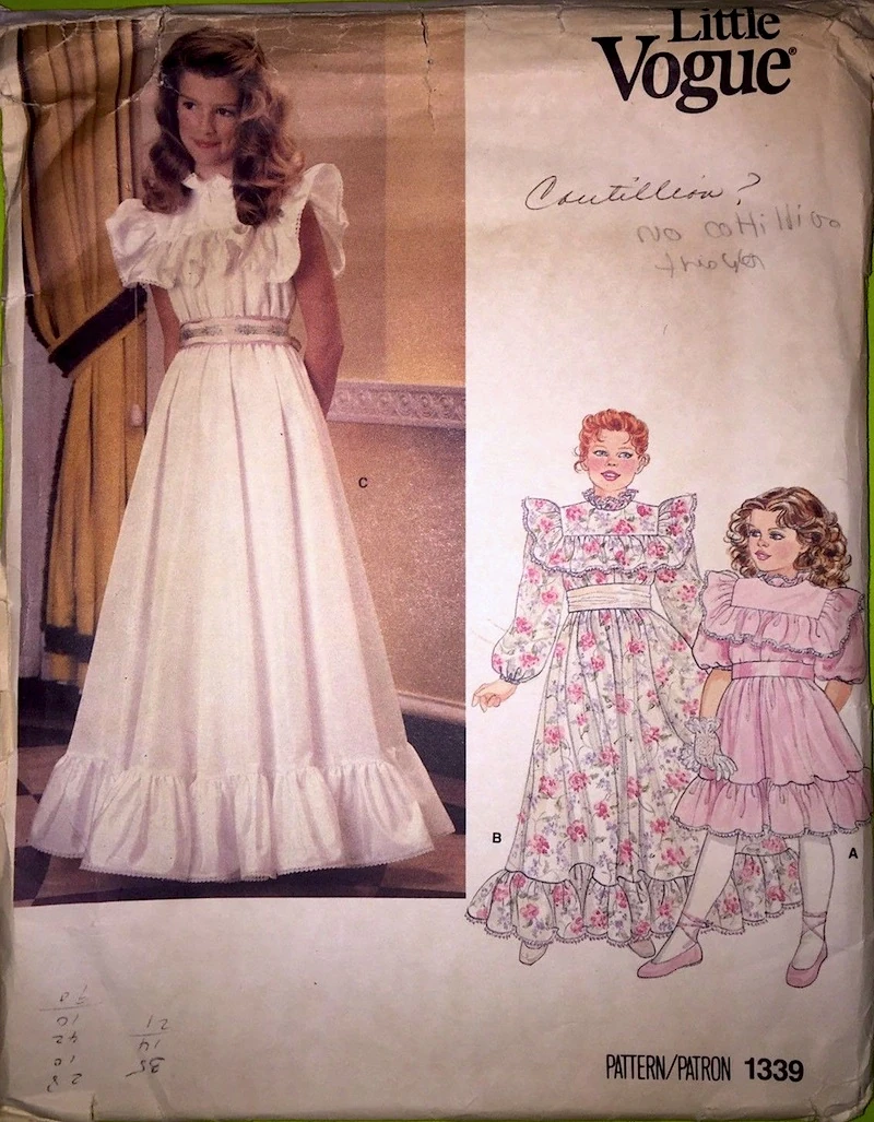 Vogue 1339 B | Vintage Sewing Patterns | Fandom