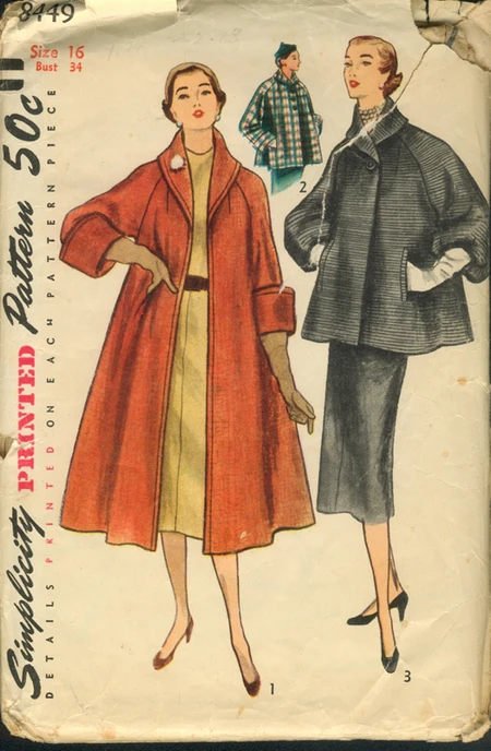 Simplicity 8449 | Vintage Sewing Patterns | Fandom