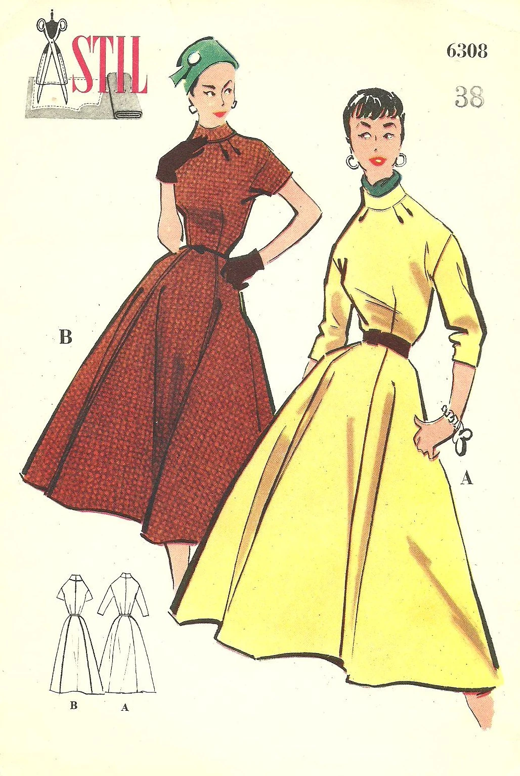 Stil 6308 | Vintage Sewing Patterns | Fandom