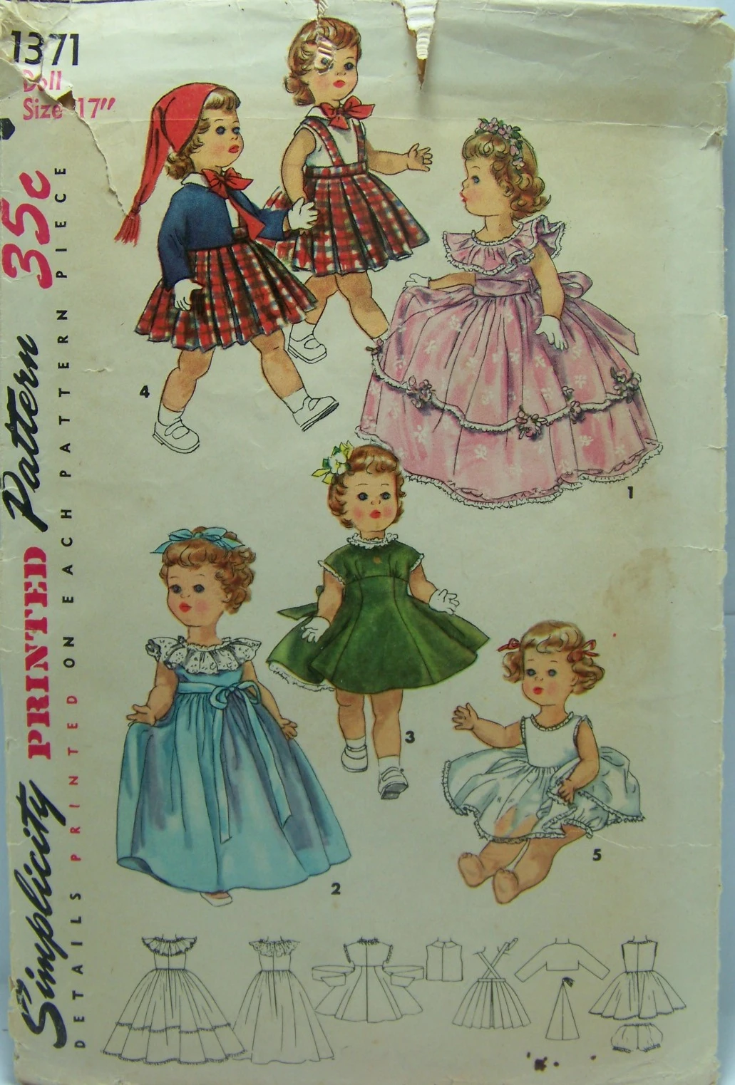 Simplicity 1371 A | Vintage Sewing Patterns | Fandom