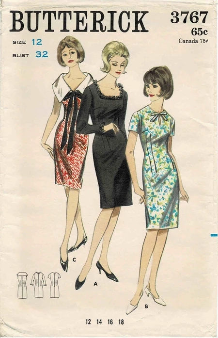 Butterick 3767 | Vintage Sewing Patterns | Fandom