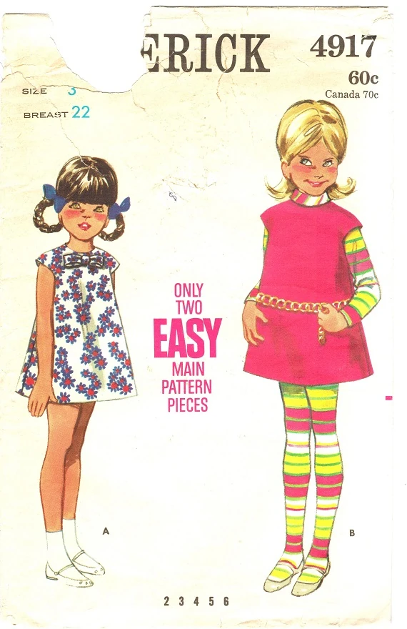 Butterick 4917 B | Vintage Sewing Patterns | Fandom