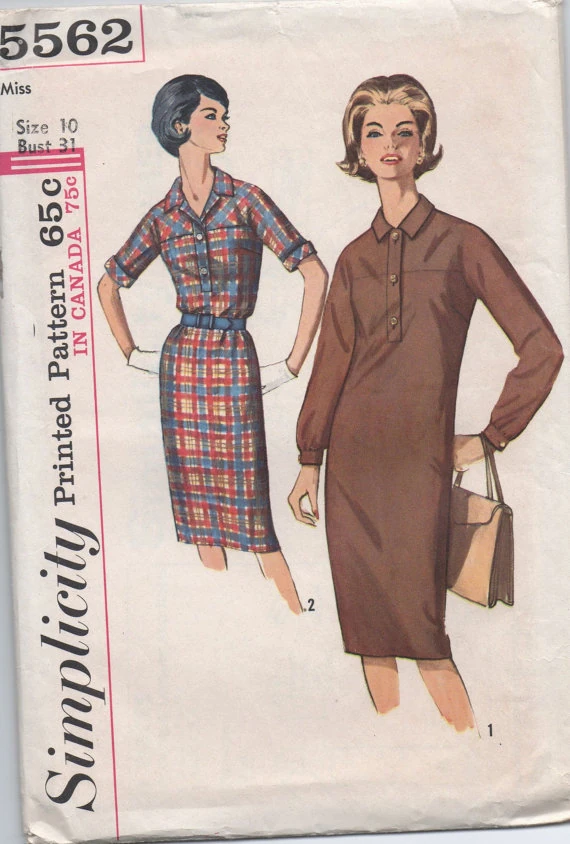 Simplicity 5562 B | Vintage Sewing Patterns | Fandom