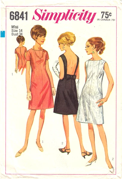 Simplicity 6841 B | Vintage Sewing Patterns | Fandom