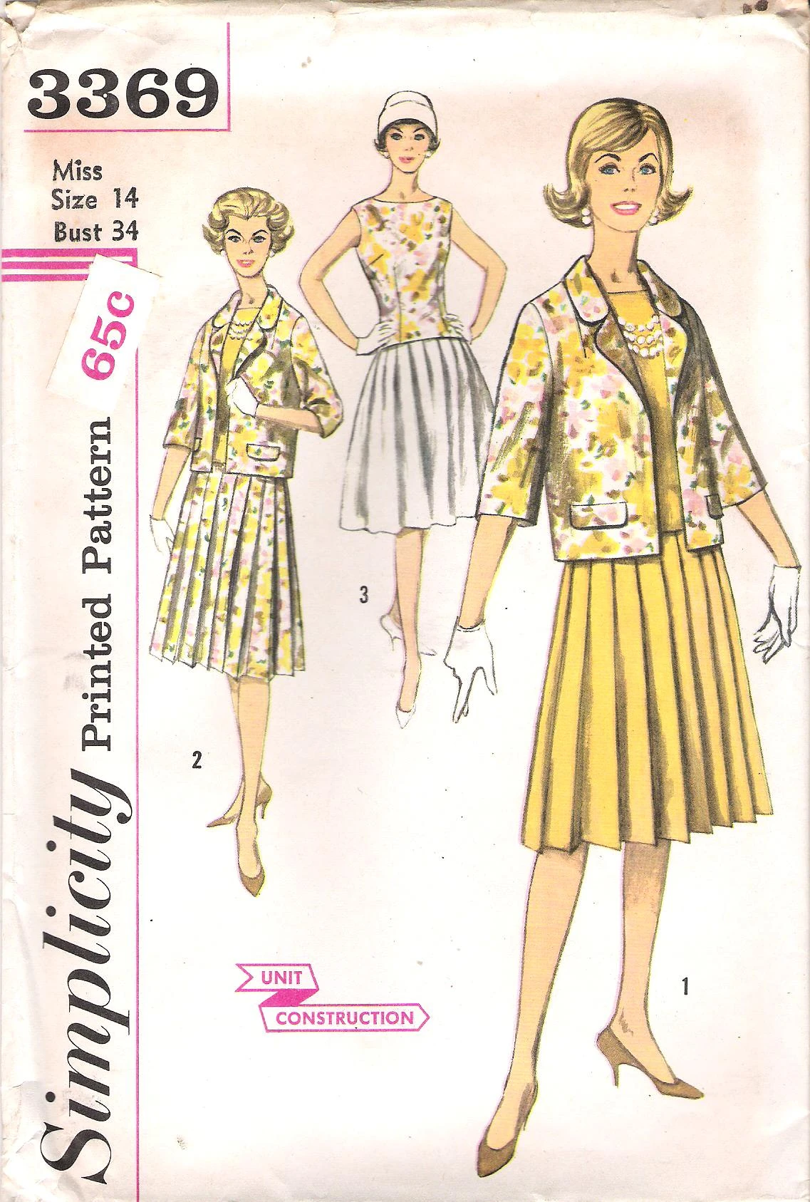 Simplicity 3369 A | Vintage Sewing Patterns | Fandom