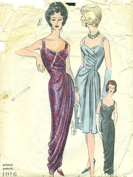 Vogue 1016 | Vintage Sewing Patterns | Fandom