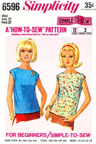 Simplicity 6596 | Vintage Sewing Patterns | Fandom