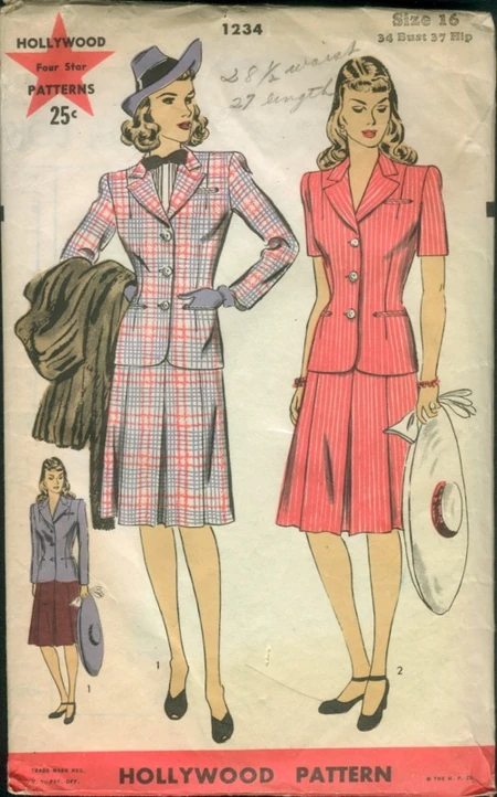 Hollywood 1234 | Vintage Sewing Patterns | Fandom
