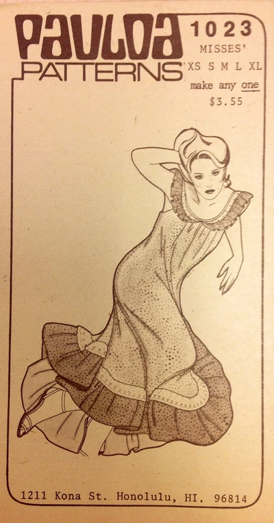 Pauloa 1023 | Vintage Sewing Patterns | Fandom