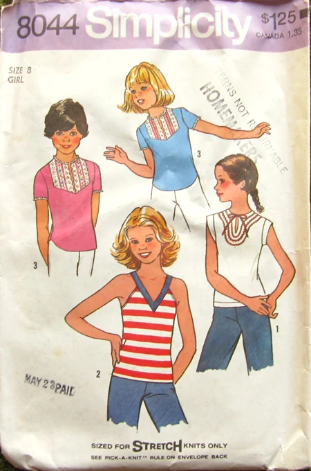 Simplicity 8044 | Vintage Sewing Patterns | Fandom