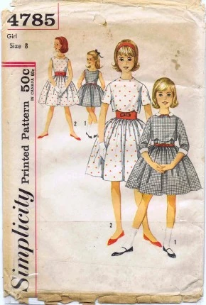 Simplicity 4785 | Vintage Sewing Patterns | Fandom