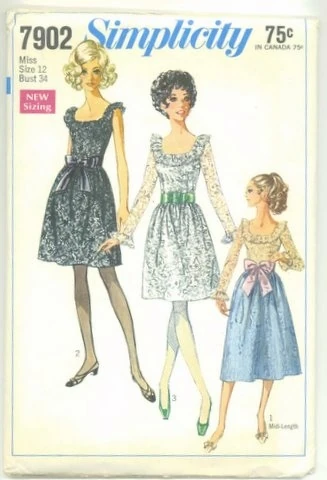 Simplicity 7902 A | Vintage Sewing Patterns | Fandom