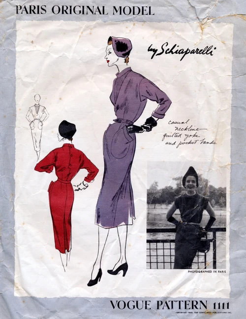 Vogue 1111 C | Vintage Sewing Patterns | Fandom