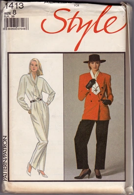 Style 1413 | Vintage Sewing Patterns | Fandom