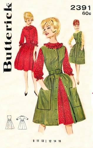 Butterick 2391 | Vintage Sewing Patterns | Fandom