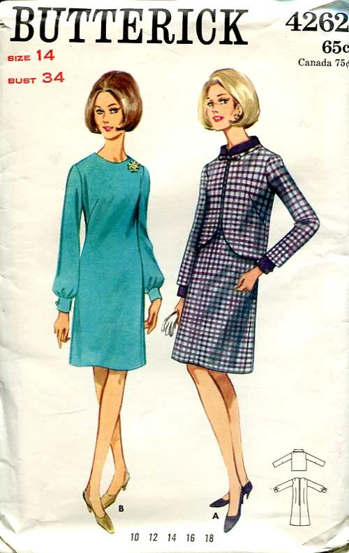 Butterick 4262 | Vintage Sewing Patterns | Fandom