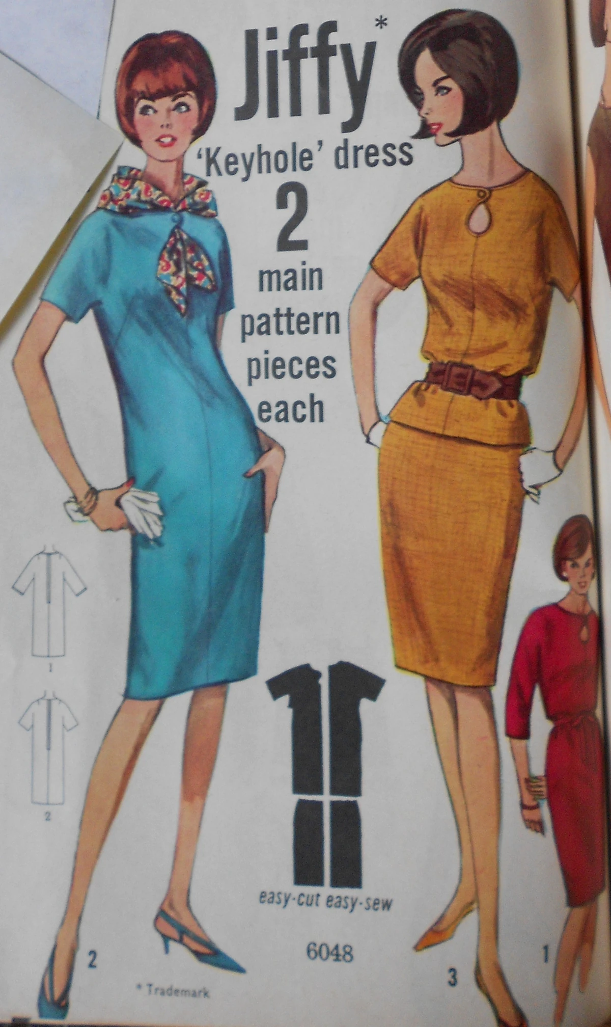 Simplicity 6048 B | Vintage Sewing Patterns | Fandom