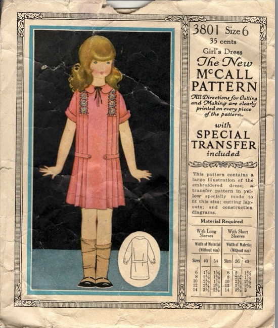 McCall 3801 | Vintage Sewing Patterns | Fandom