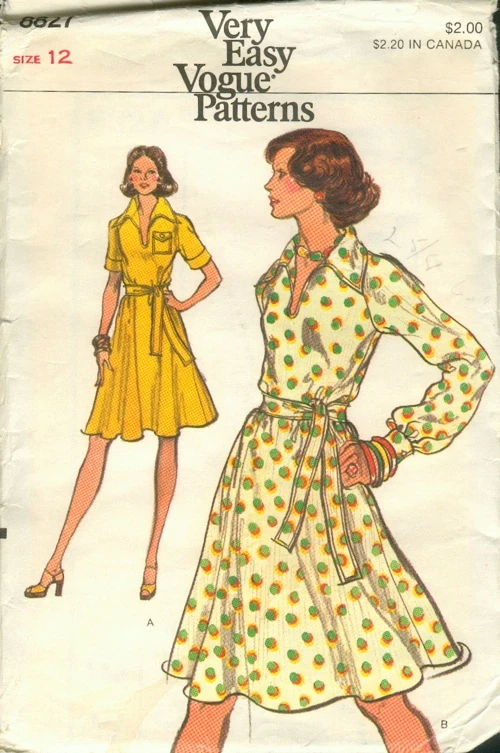 Vogue 8827 | Vintage Sewing Patterns | Fandom