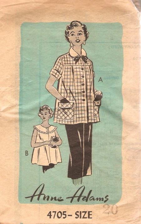 Anne Adams 4705 A | Vintage Sewing Patterns | Fandom
