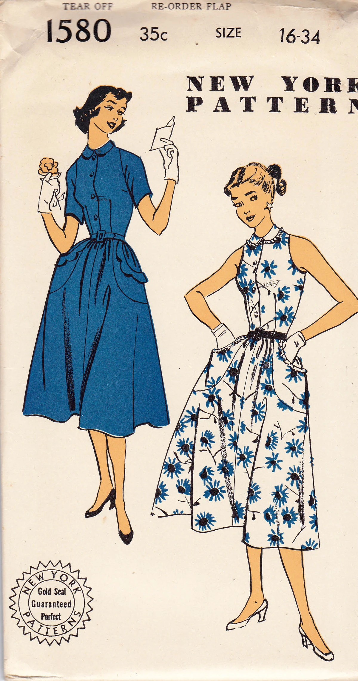 New York 1580 | Vintage Sewing Patterns | Fandom