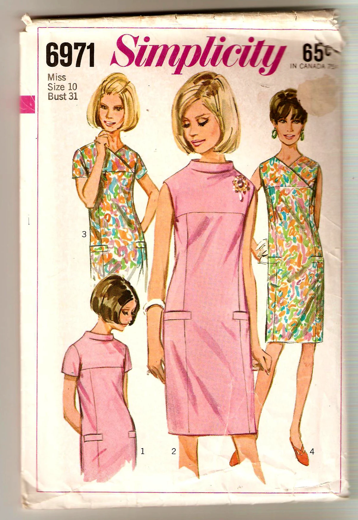 Simplicity 6971 A | Vintage Sewing Patterns | Fandom