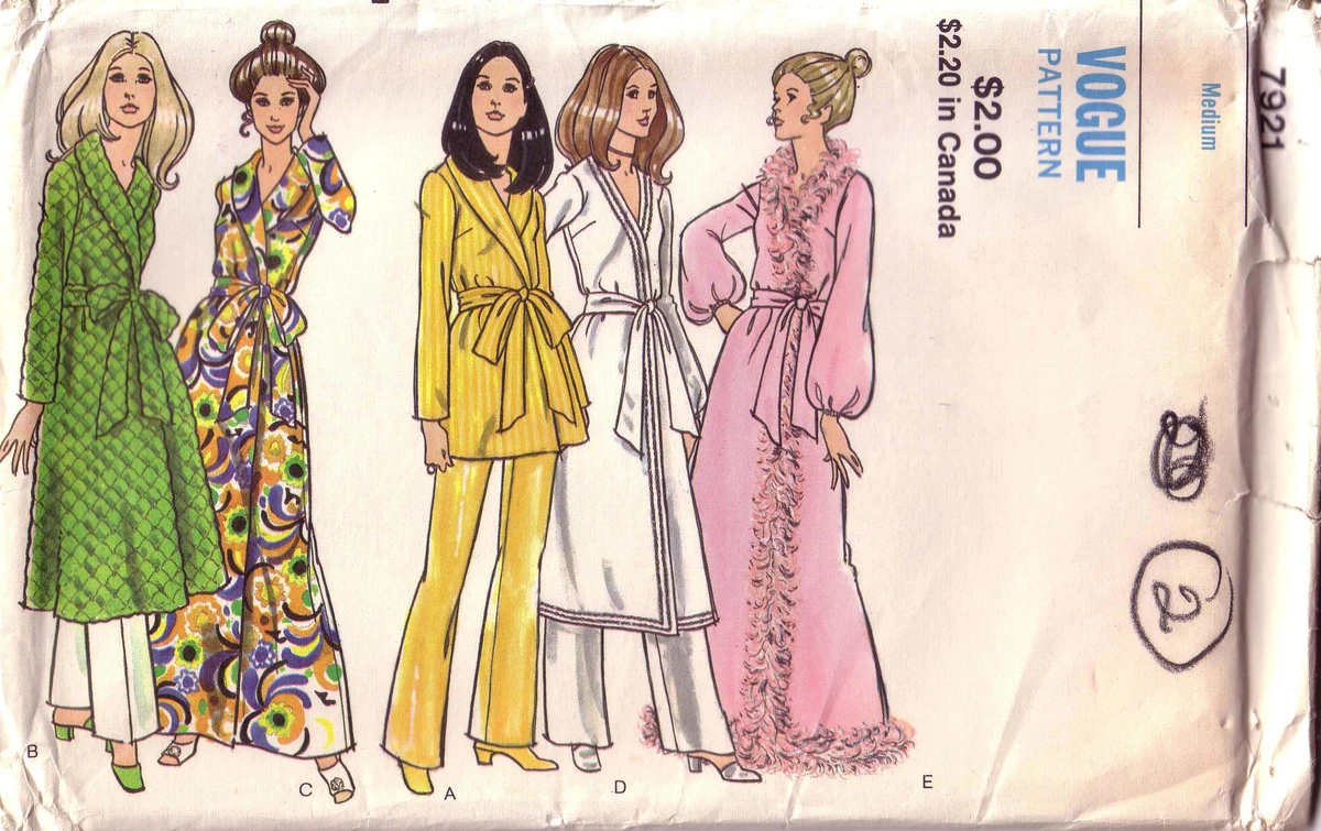 Vogue 7921 | Vintage Sewing Patterns | Fandom
