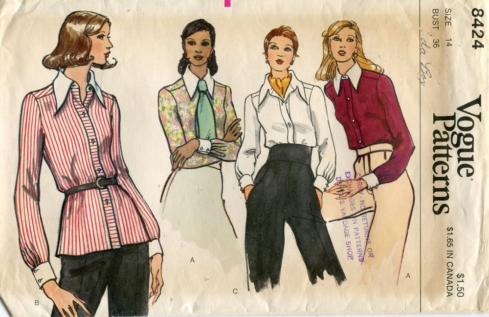 Vogue 8424 A | Vintage Sewing Patterns | Fandom