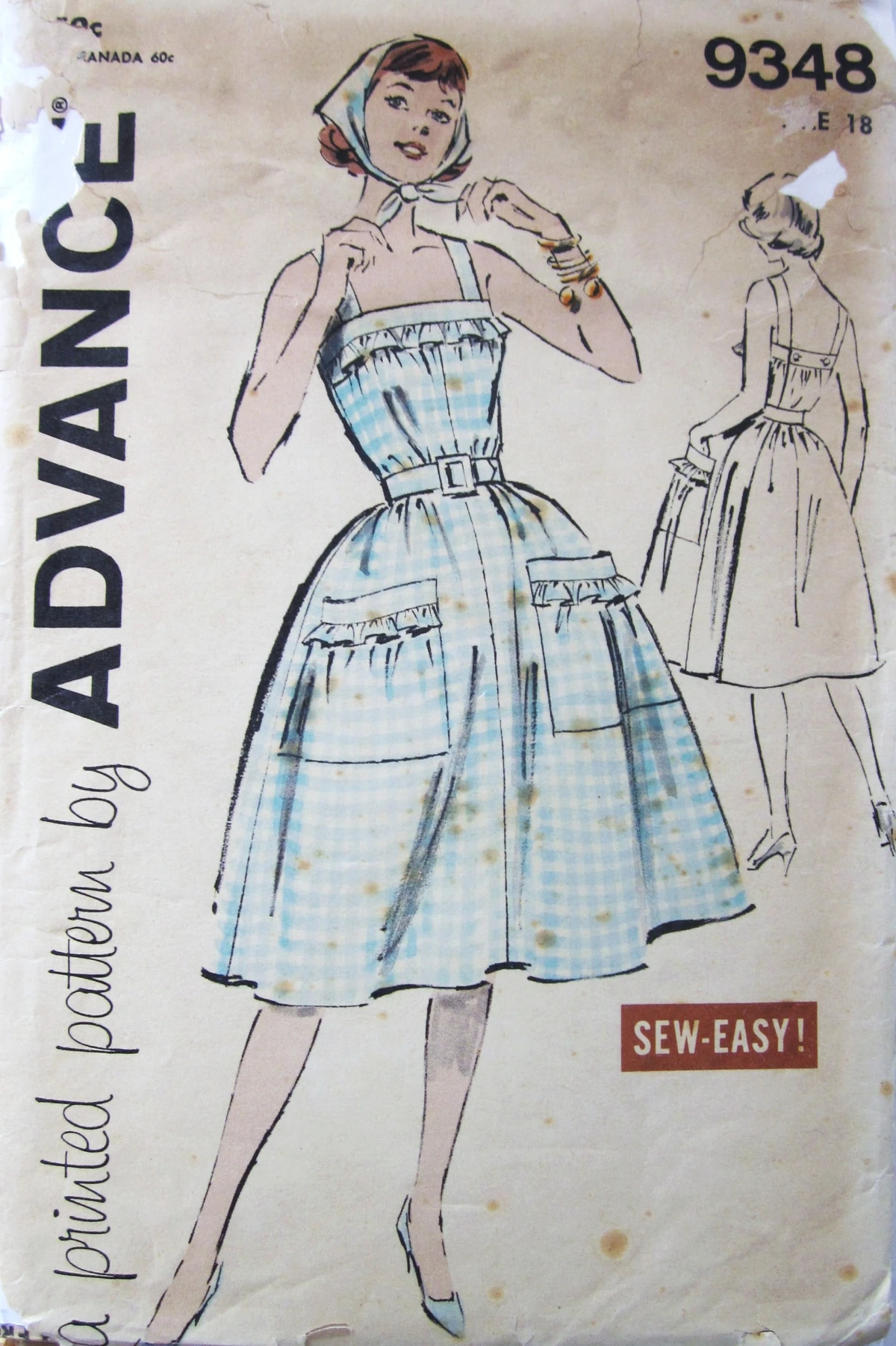 Advance 9348 | Vintage Sewing Patterns | Fandom