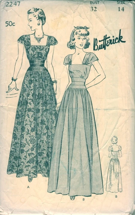 Butterick 2247 | Vintage Sewing Patterns | Fandom