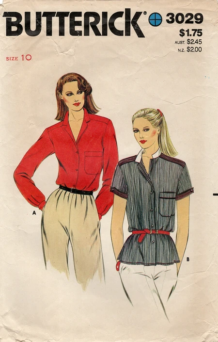 Butterick 3029 D | Vintage Sewing Patterns | Fandom